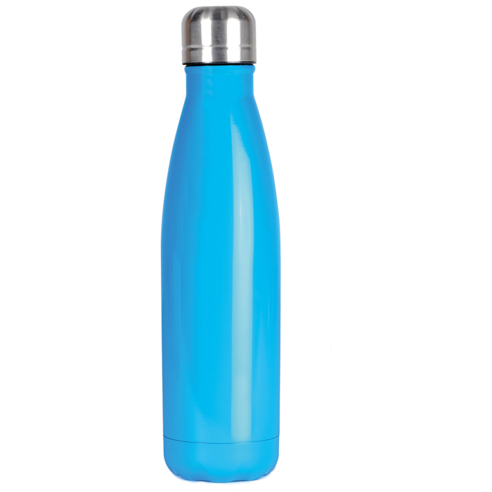 BORRACCIA TERMICA 500 ML CON DOPPIA PARETE ISOLANTE IN ACCIAIO INOX ...
